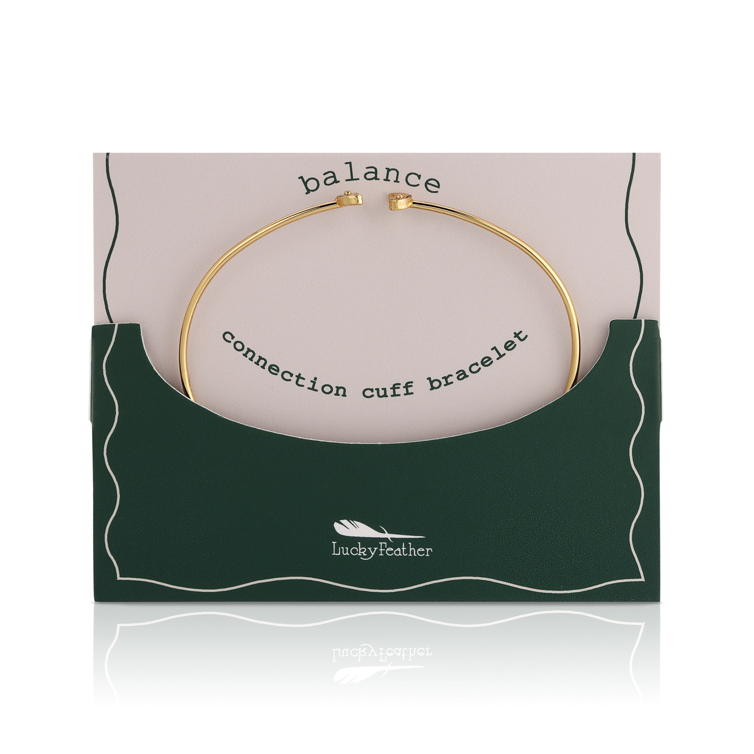Connection Cuff Bracelet – Lucky Feather