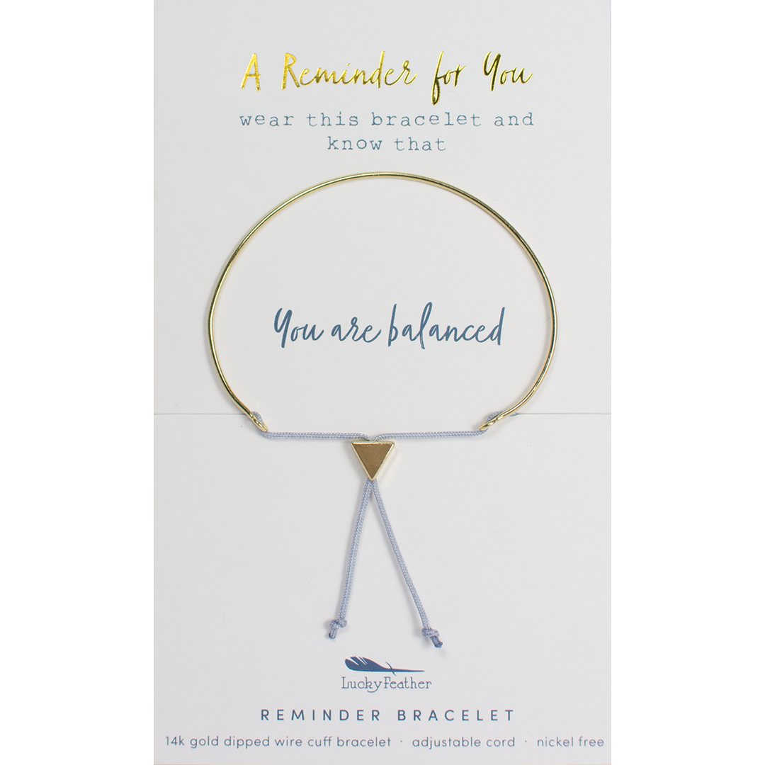 Reminder Bracelet – Lucky Feather