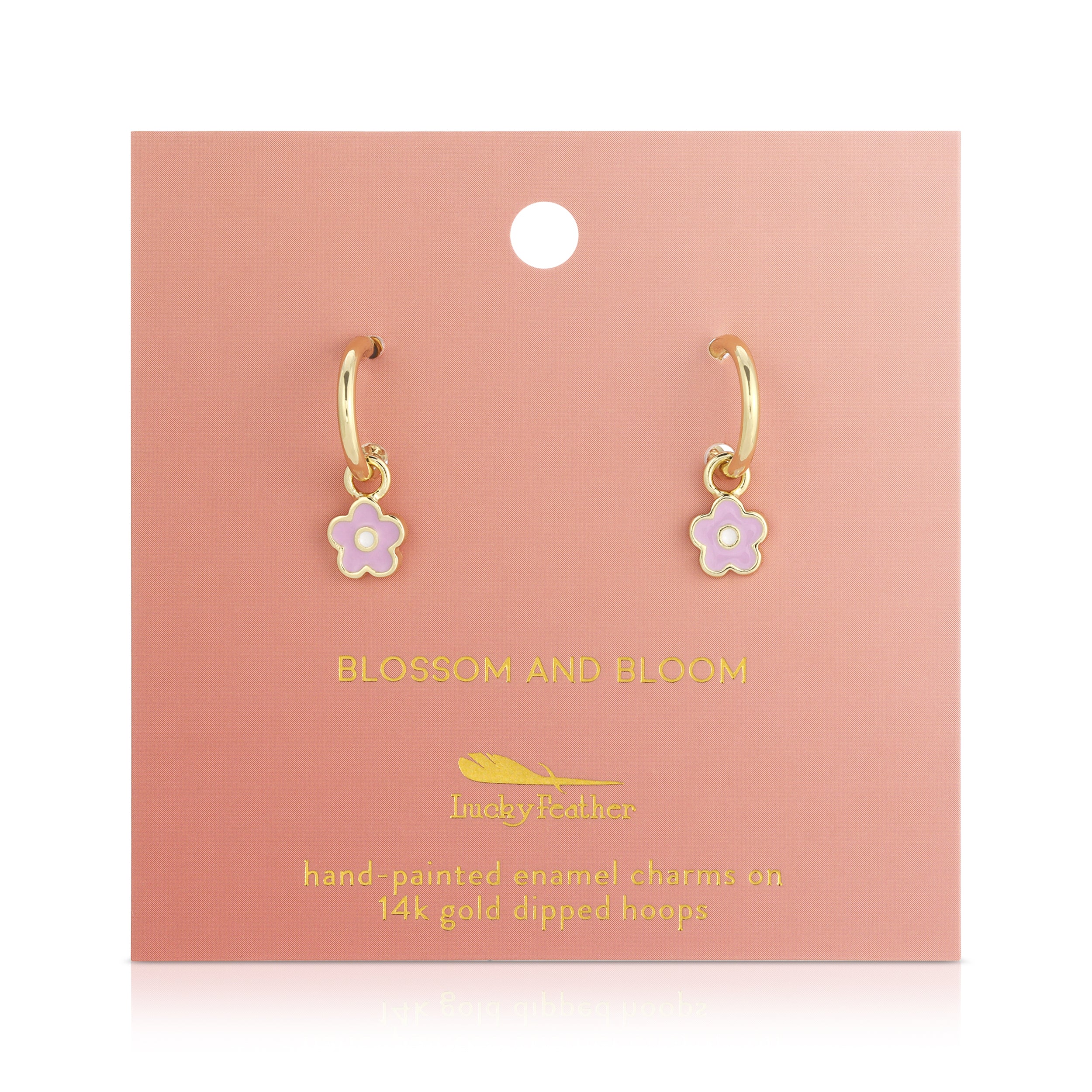 Blossom and Bloom - Flower Hoops – Lucky Feather