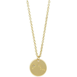 Zodiac Necklace – Lucky Feather